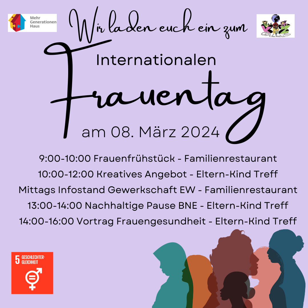» Einladung zum Internationalen Frauentag - Kinder im Zentrum Gallus e.V.